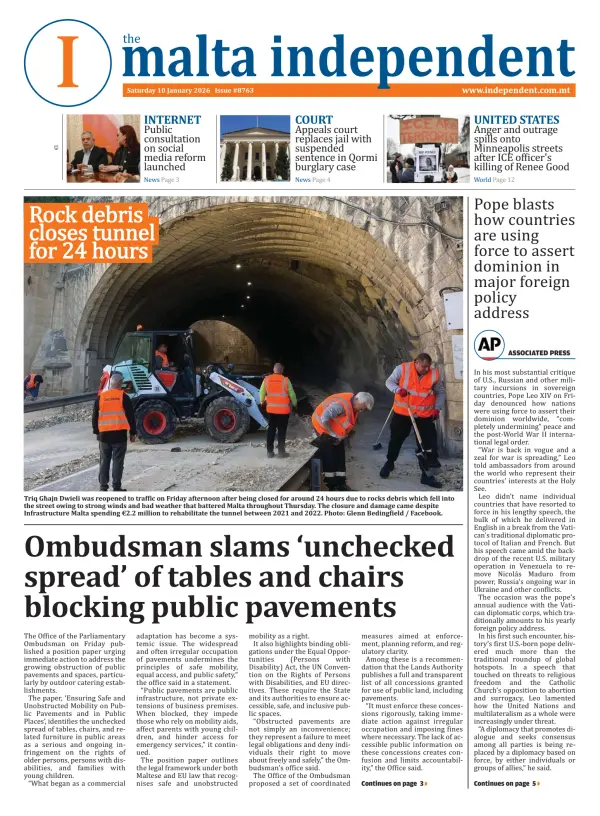 Maltese Newspaper Front Pages | Paperboy Online Newspapers