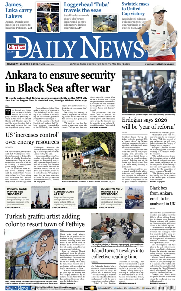 Turkish Newspaper Front Pages | Paperboy Online Newspapers