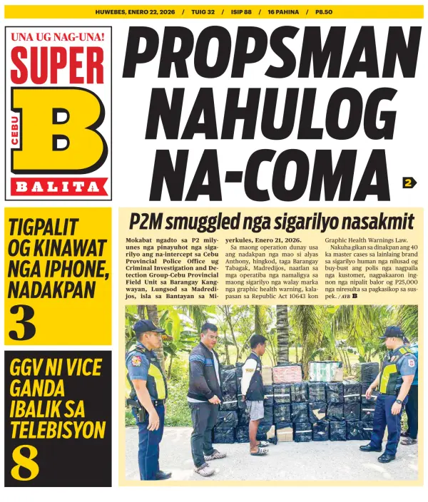 Filipino Newspaper Front Pages | Paperboy Online Newspapers