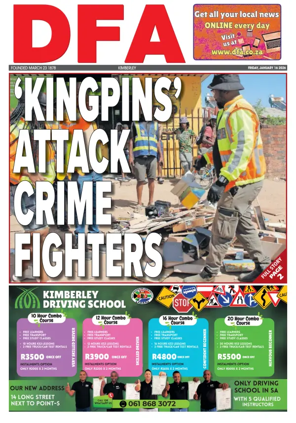 South African Newspaper Front Pages | Paperboy Online Newspapers