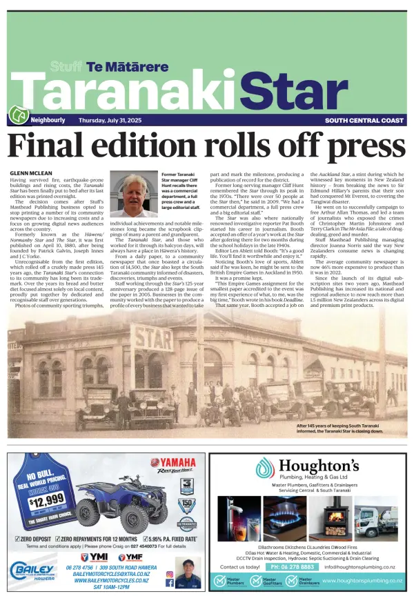 New Zealand Newspaper Front Pages | Paperboy Online Newspapers
