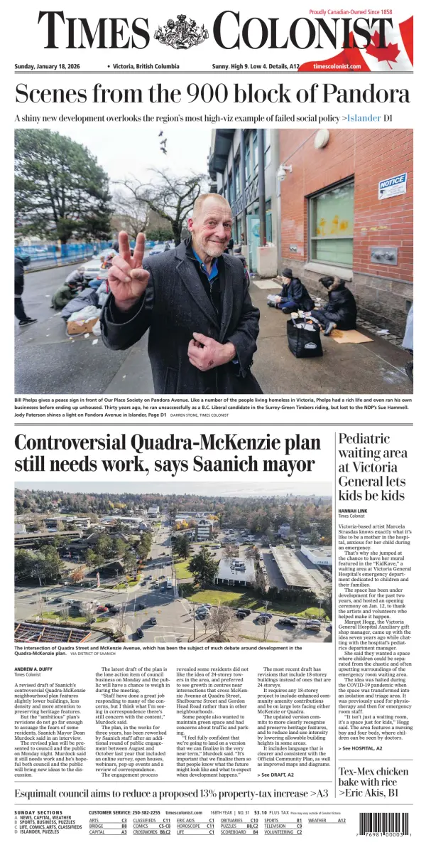 Canadian Newspaper Front Pages | Paperboy Online Newspapers