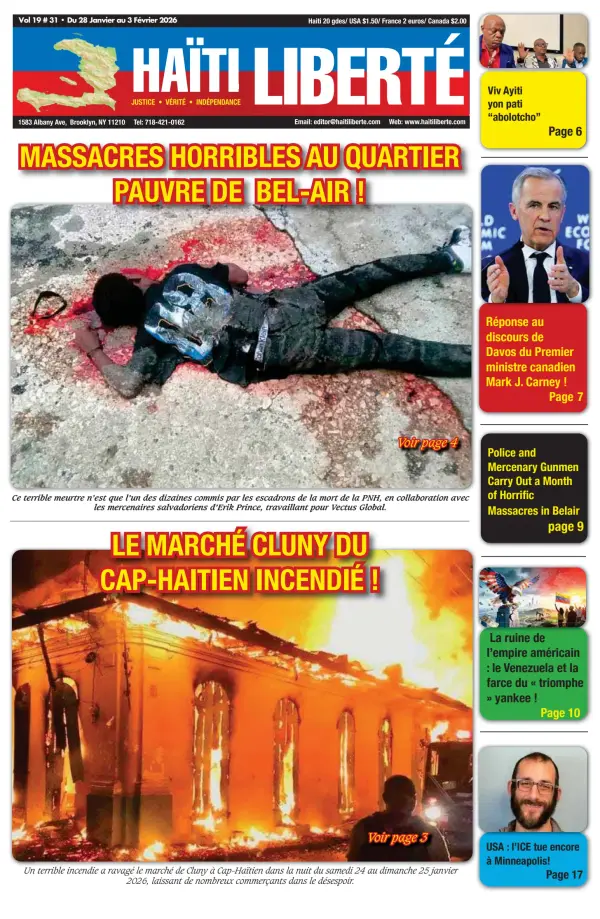 Haitian Newspaper Front Pages | Paperboy Online Newspapers