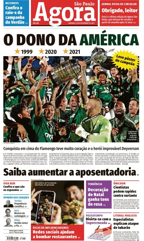 Brazillian Newspaper Front Pages | Paperboy Online Newspapers