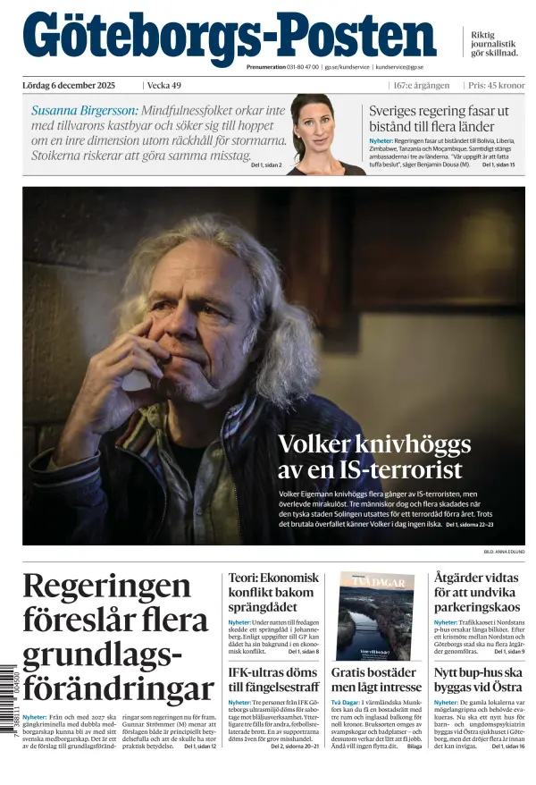 Swedish Newspaper Front Pages | Paperboy Online Newspapers