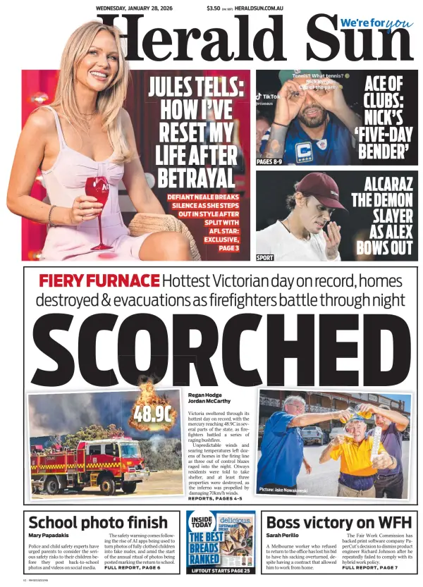 Australian Newspaper Front Pages | Paperboy Online Newspapers
