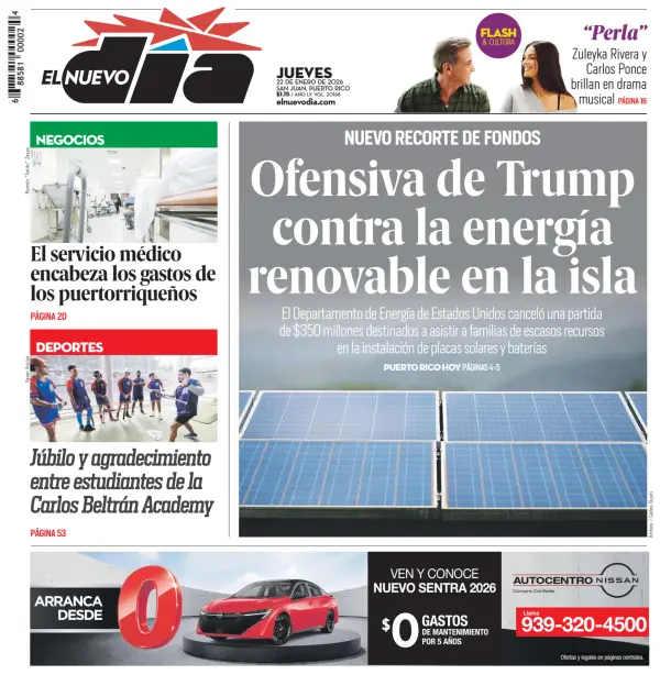 Puerto Rican Newspaper Front Pages | Paperboy Online Newspapers