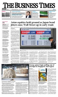 Singaporean Newspaper Front Pages | Paperboy Online Newspapers