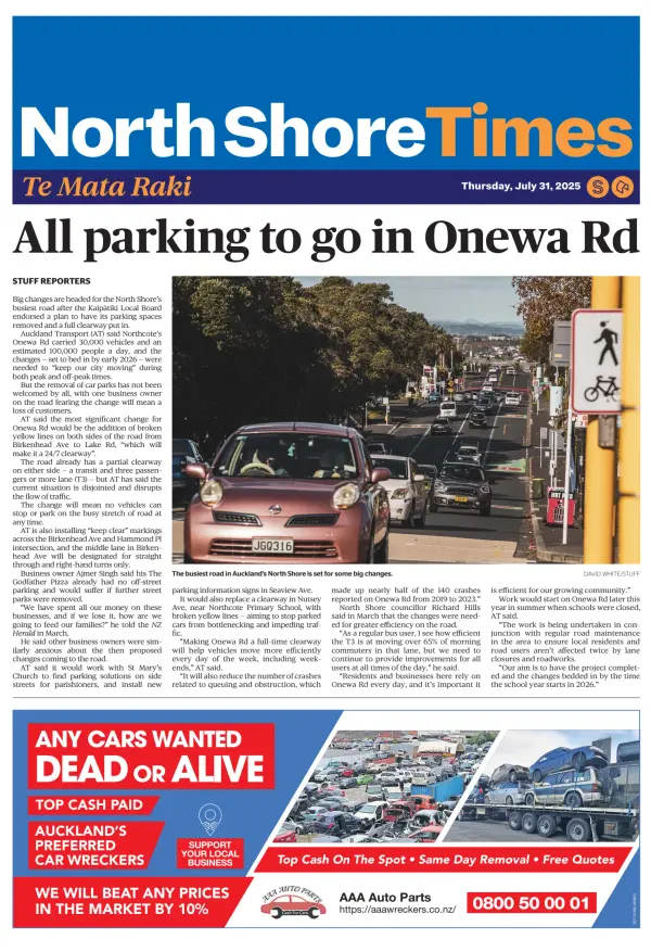 New Zealand Newspaper Front Pages | Paperboy Online Newspapers