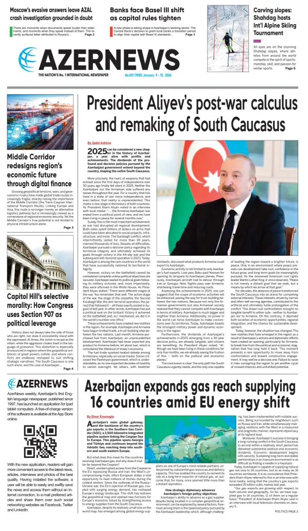 Azeri Newspaper Front Pages | Paperboy Online Newspapers