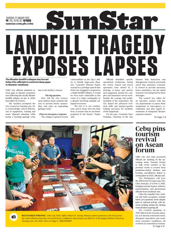 Filipino Newspaper Front Pages | Paperboy Online Newspapers
