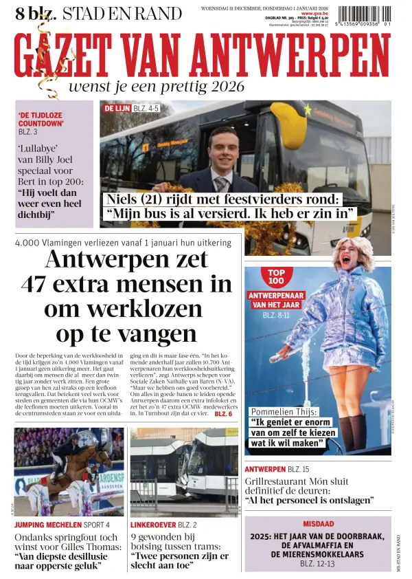 Belgian Newspaper Front Pages | Paperboy Online Newspapers