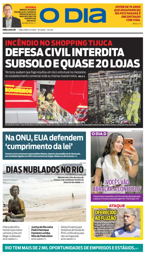 Brazillian Newspaper Front Pages | Paperboy Online Newspapers