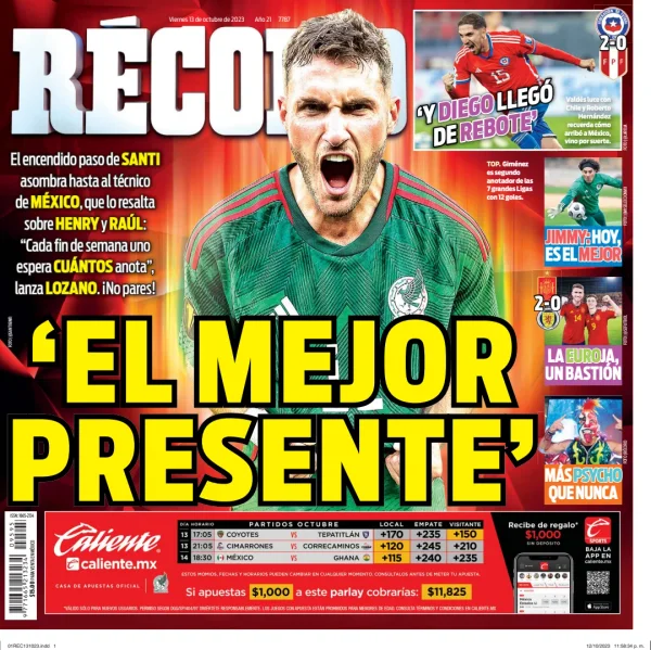 Mexican Newspaper Front Pages | Paperboy Online Newspapers