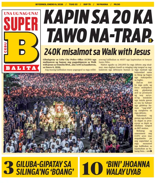Filipino Newspaper Front Pages | Paperboy Online Newspapers