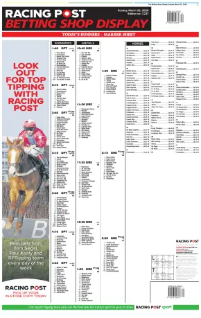 The Racing Post Digital Newspaper