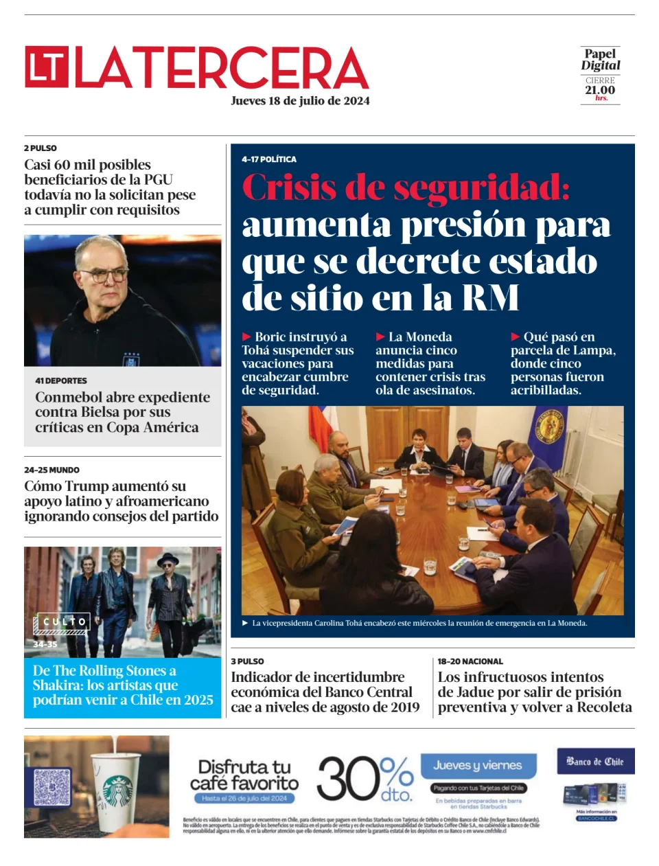 Periódicos Chilenos Web