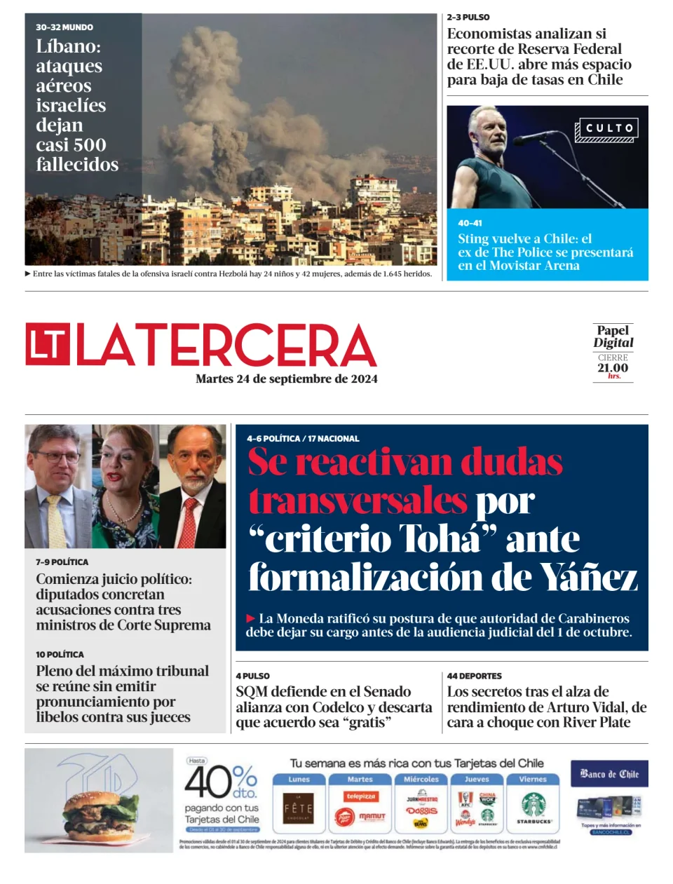 Periódicos Chilenos Web