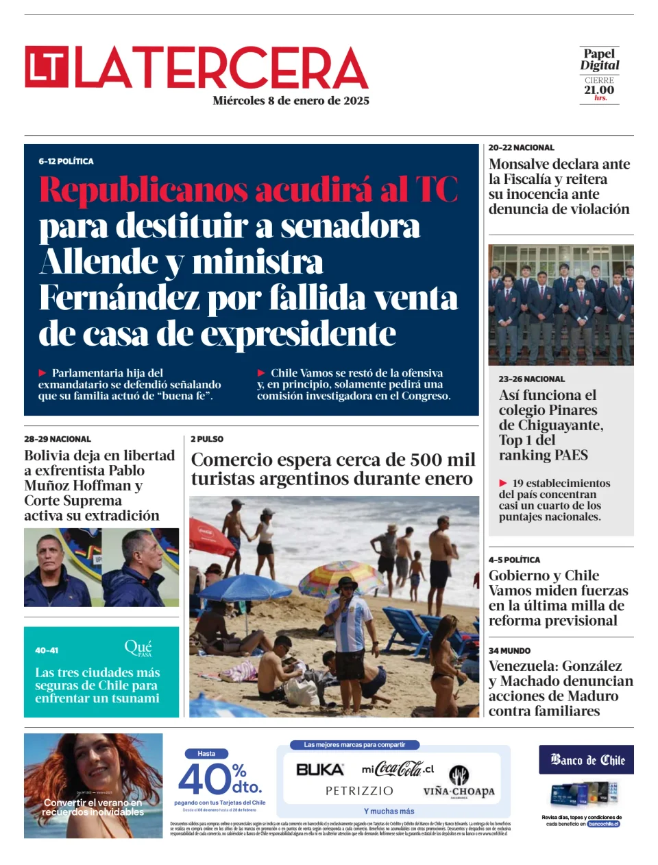 Periódicos Chilenos Web