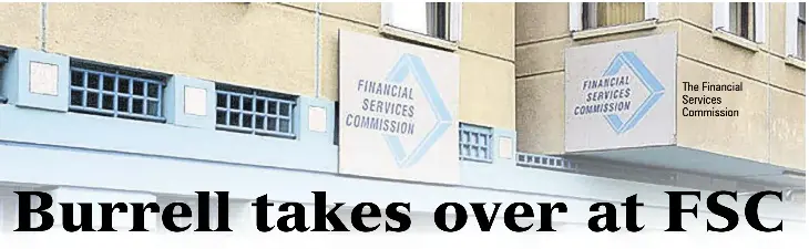 Burrell takes over at FSC - PressReader