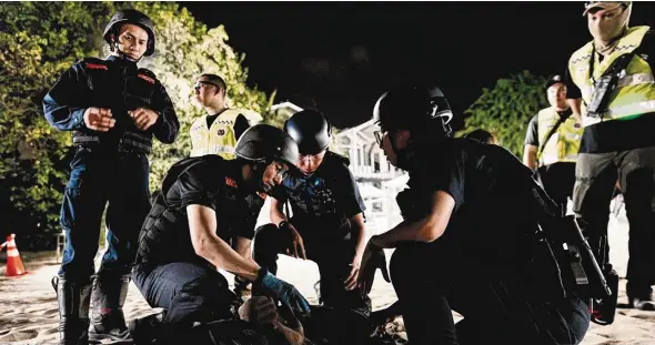 Agencies hold joint counter-terrorism exercise - PressReader