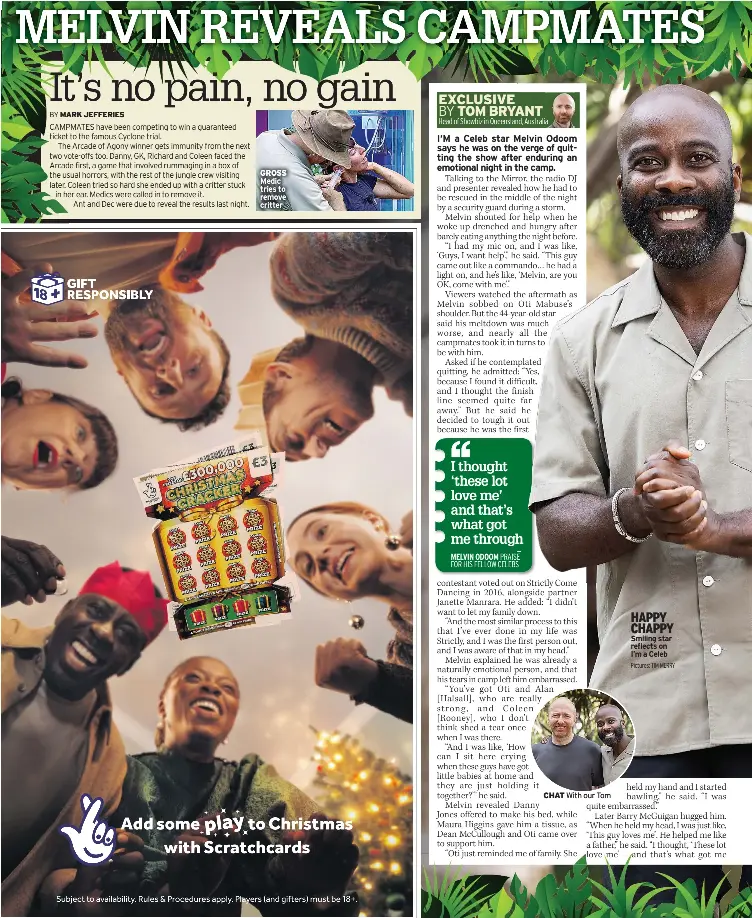 I was first out of Strictly... I did not want that again - PressReader