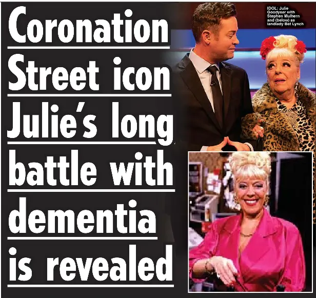 Fellow Corrie star Charlie recalls Julie’s ‘kindness’ - PressReader