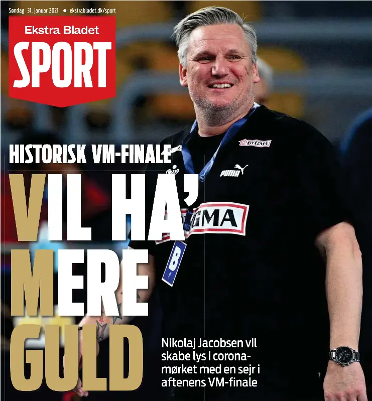 HISTORISK VM-FINALE VIL HA’ MERE GULD - PressReader