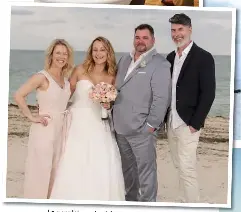 Catherine Brisson: photos de son mariage en exclusivit­é - PressReader