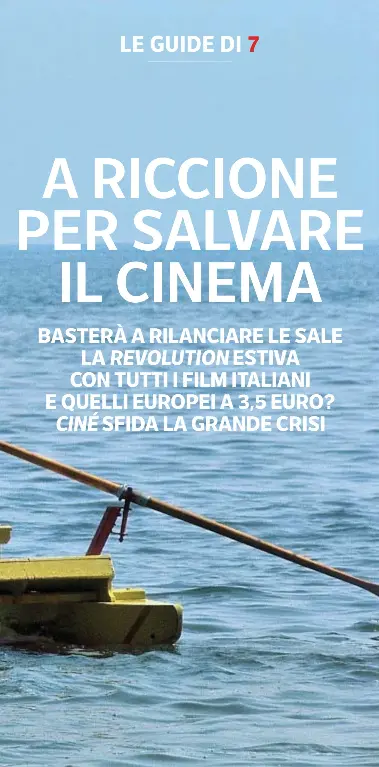 A RICCIONE PER SALVARE IL CINEMA - PressReader