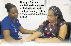 NHF encouragin­g Jamaicans to get screened on World Hypertensi­on Day ...