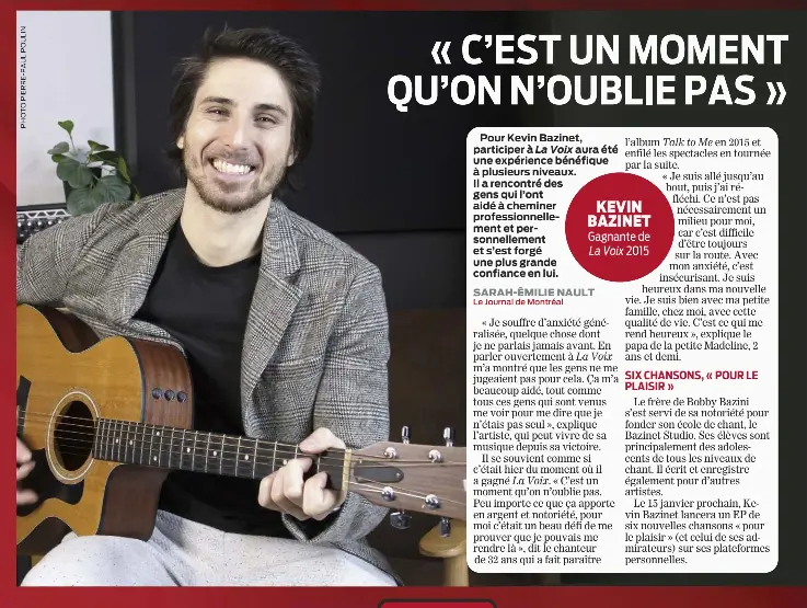 « C’EST UN MOMENT QU’ON N’OUBLIE PAS » - PressReader