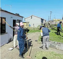 Foundation­s combine to give Mdantsane house a makeover - PressReader