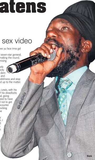 Sizzla Threatens La Lewis Calls Artiste Nasty After Oral Sex Video
