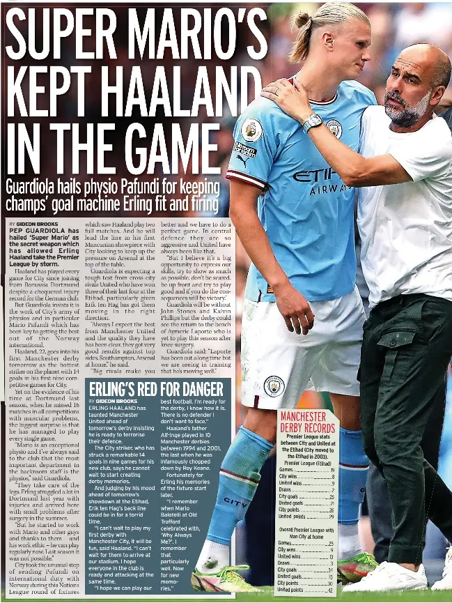 SUPER MARIO’S KEPT HAALAND IN THE GAME - PressReader