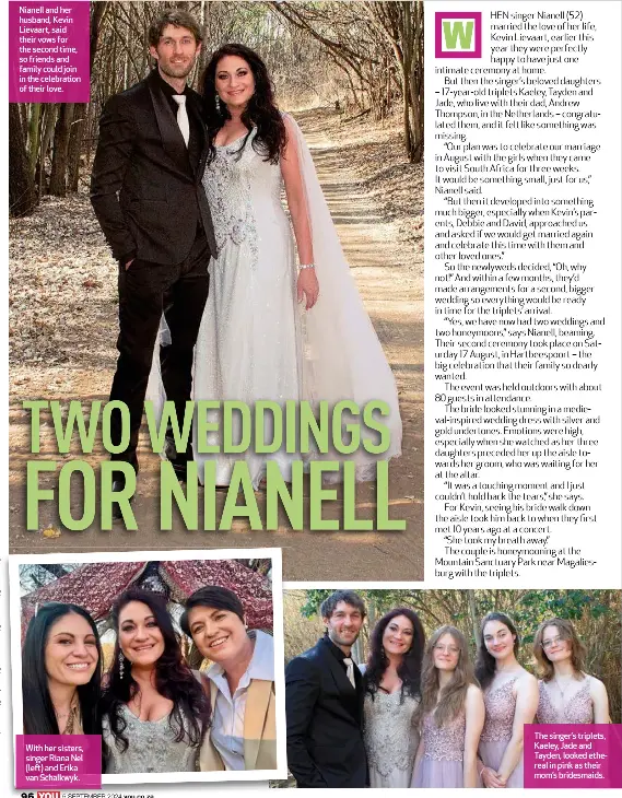 TWO WEDDINGS FOR NIANELL - PressReader