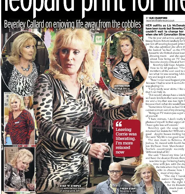 Corrie Liz put me off leopard print for life - PressReader