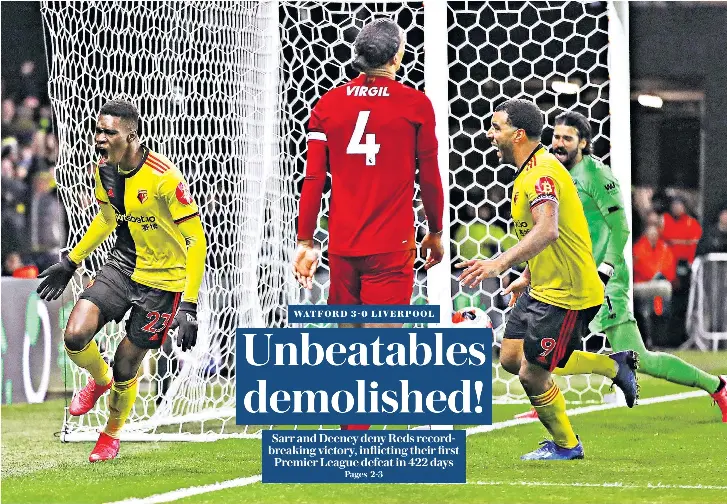 Unbeatable­s demolished! - PressReader