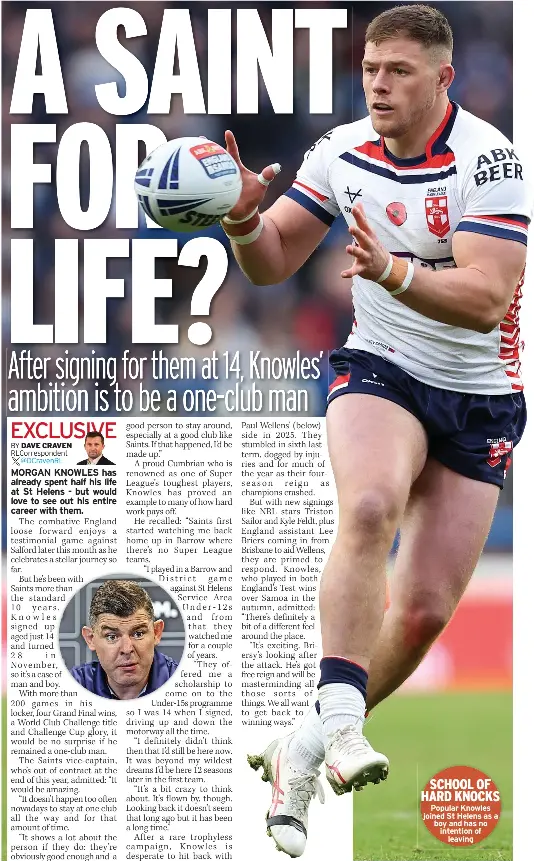 A SAINT FOR LIFE? - PressReader