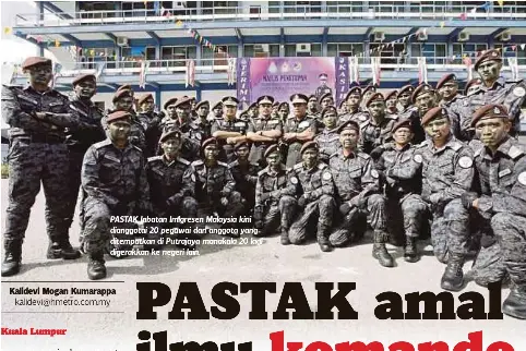 PASTAK amal ilmu komando - PressReader