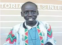 Young Emmanuel Akot dreams of a United States of Africa - PressReader
