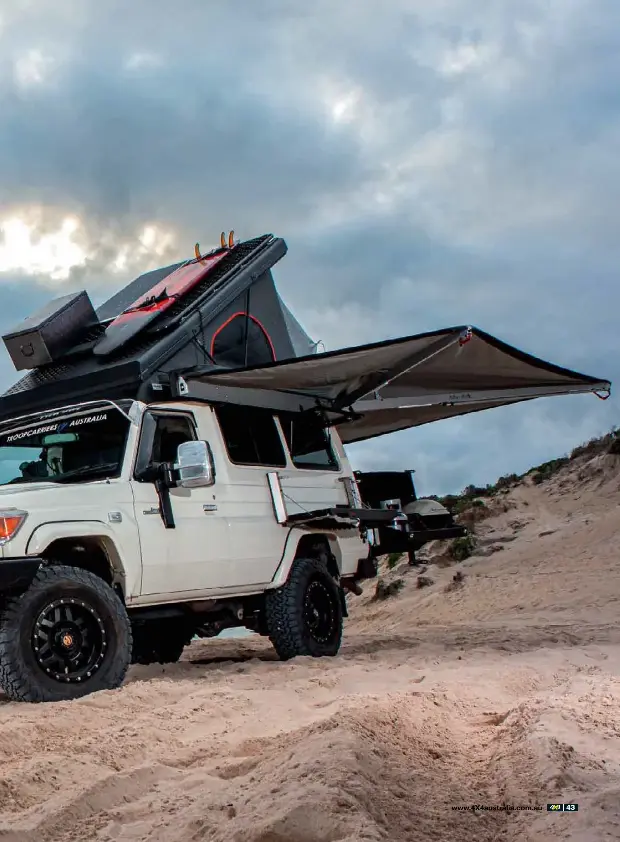 Custom Troopy set up for touring all over Oz. - PressReader