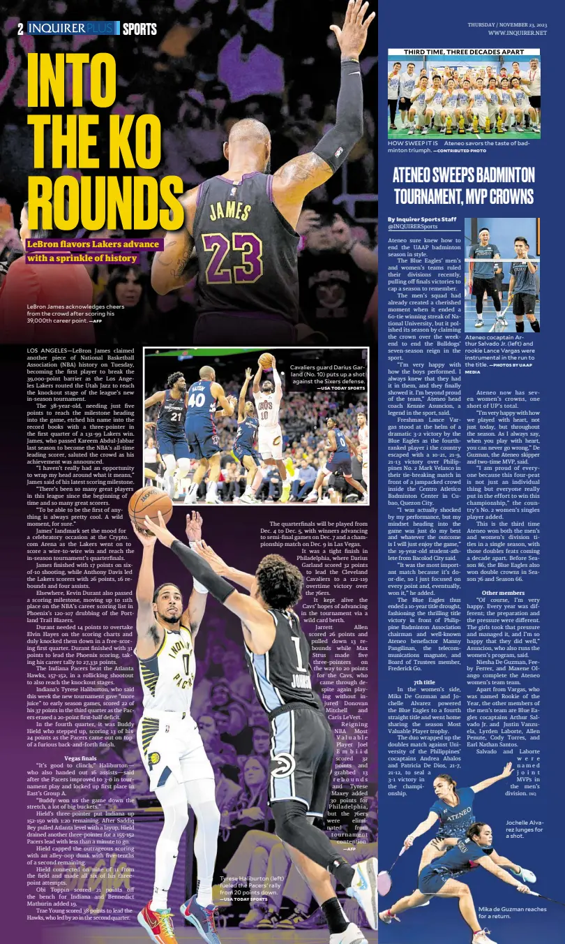 INTO THE KO ROUNDS - PressReader