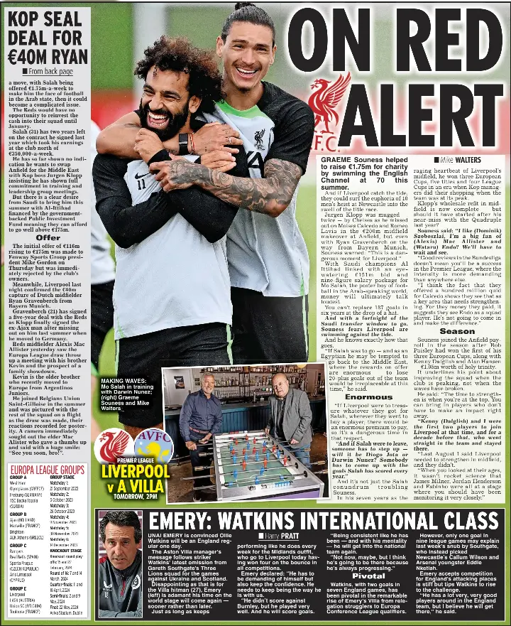 KOP SEAL DEAL FOR €40M RYAN - PressReader