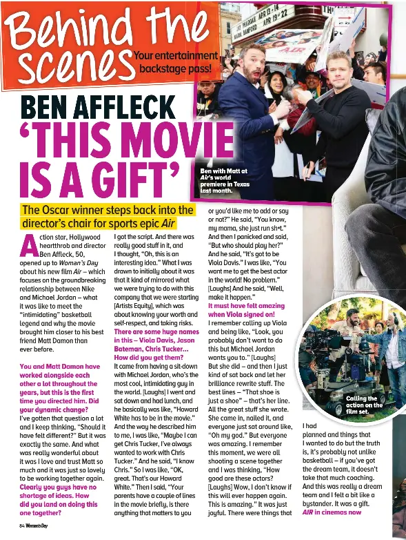 BEN AFFLECK ‘THIS MOVIE IS A GIFT’ - PressReader