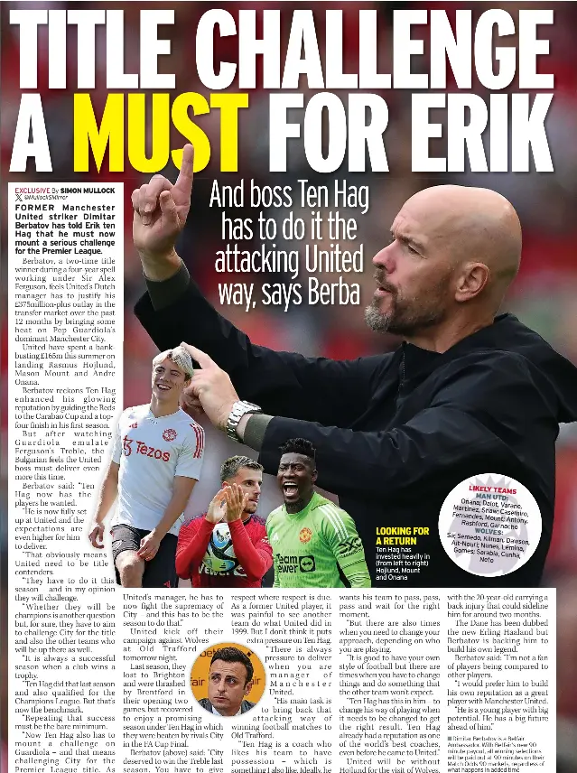 TITLE CHALLENGE A MUST FOR ERIK - PressReader