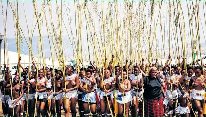 2022 Zulu reed dance celebrated - PressReader