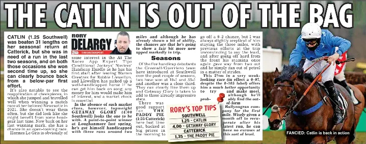 THE CATLIN IS OUT OF THE BAG - PressReader