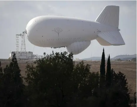 HEZBOLLAH ‘BLINDS’ ISRAELI DEFENCES WITH DRONE STRIKE ON AIRSHIP ...
