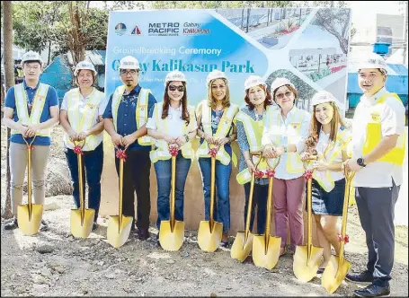 GROUND BREAKING FOR GABAY KALIKASAN PARK: - PressReader